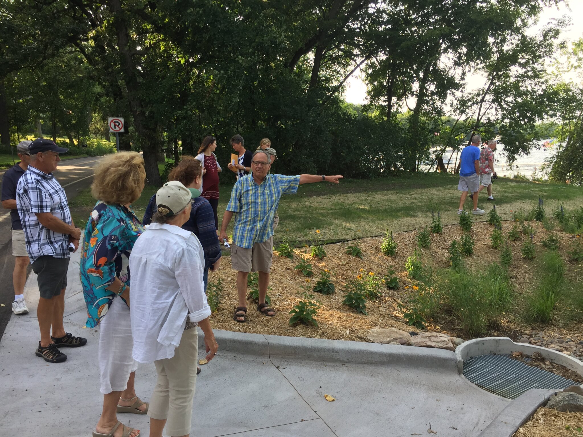 Bald Eagle Lake Rain Garden | Rice Creek Watershed District