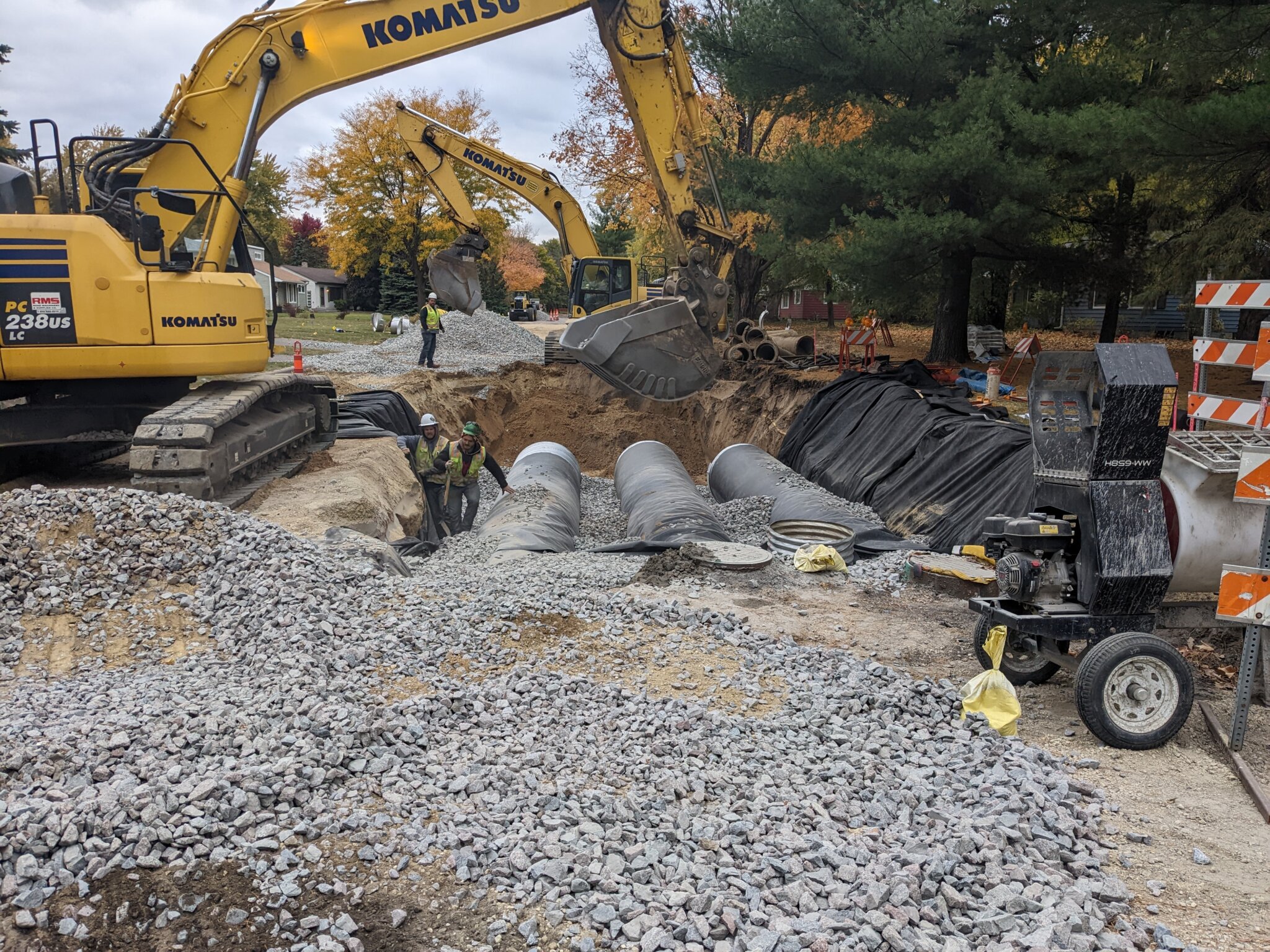 C2 & Simpson Underground Infiltration | Rice Creek Watershed District