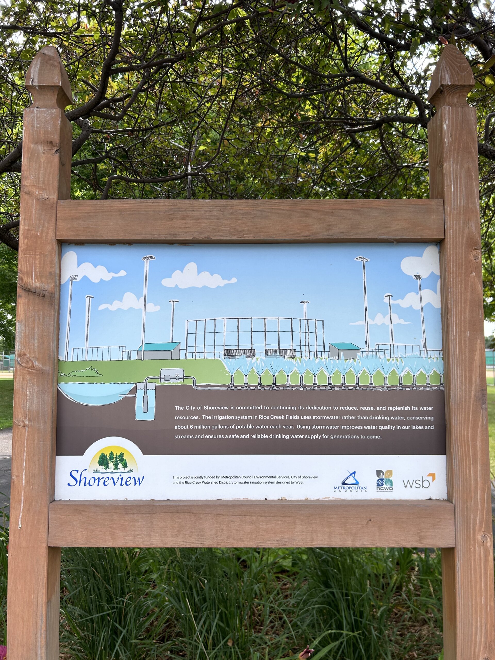 Rice Creek Fields Stormwater Reuse | Rice Creek Watershed District